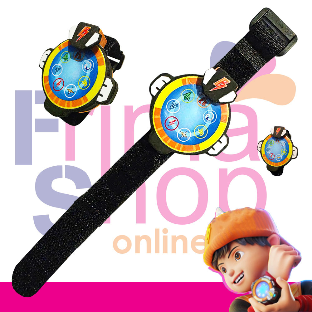Jual JAM TANGAN IMITASI KUASA BOBOIBOY GALAXY THE MOVIE HANDMADE ...