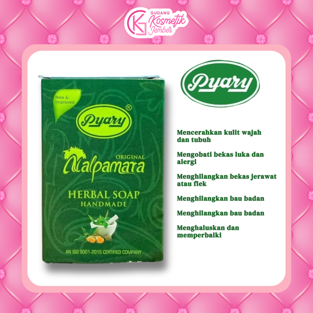 Jual PYARY Nalpamara Herbal Soap 75gr | Shopee Indonesia