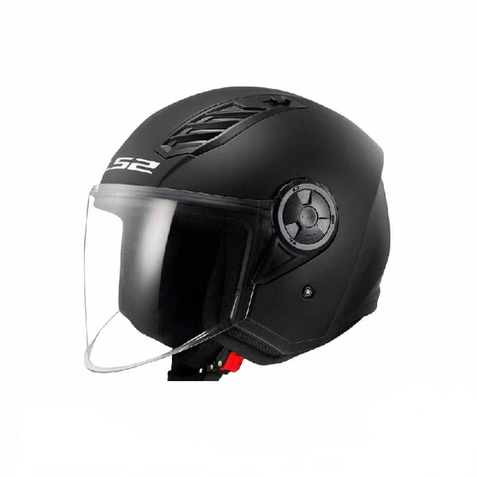 Jual LS2 Helm OF616 Airflow II Half Face / Helm Half Face Solid Matt ...
