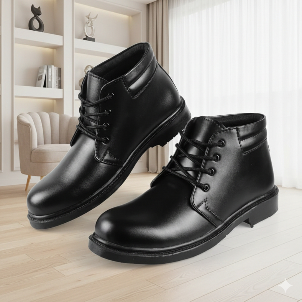 Jual Sepatu pdh pria terbaru kilap doff pentofel dinas tni polri ...