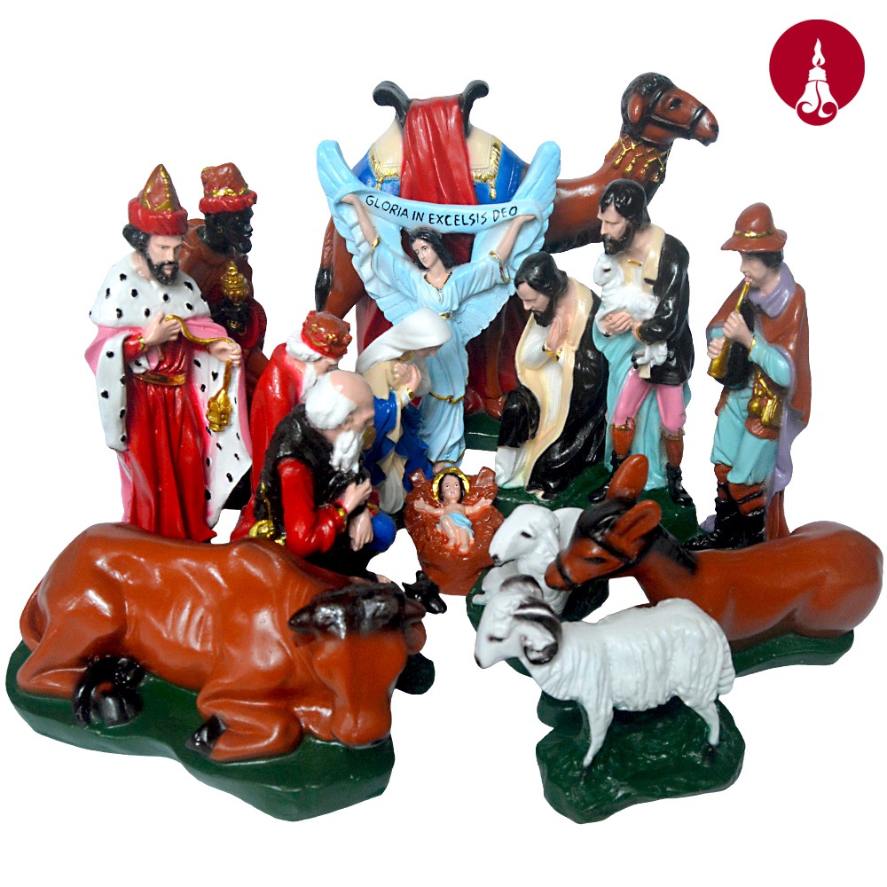 Jual Set Patung Diaroma Natal Size 30 dengan Bayi Yesus Maria Yosef ...