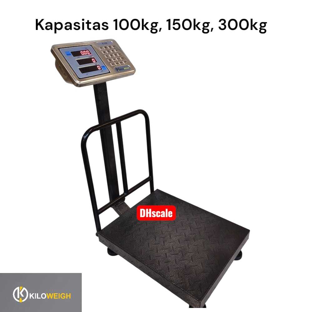 Jual Timbangan digital Merek Kiloweigh kapasitas 100kg sampai 300kg ...