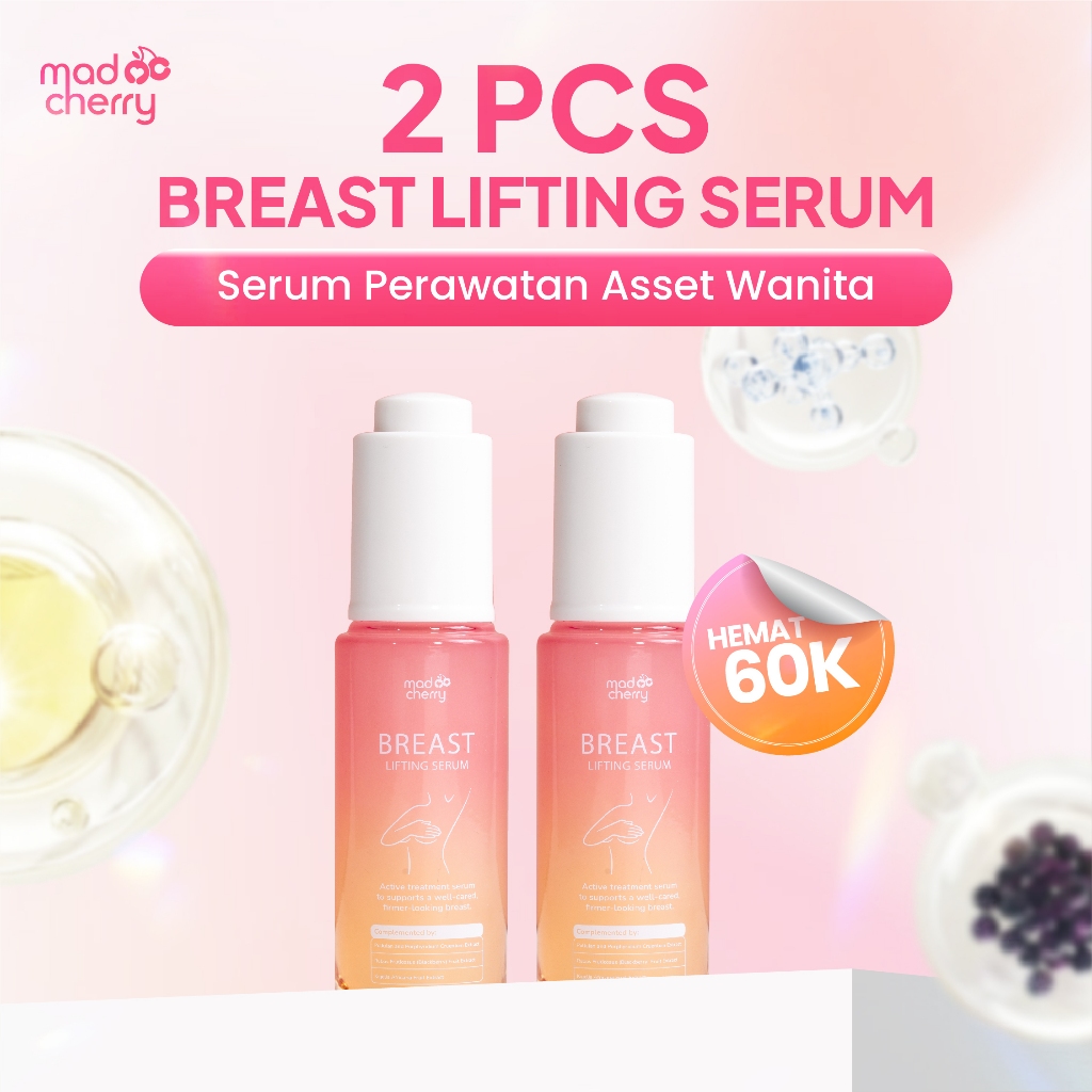 Jual Mad Cherry Bundle 2 PCS Serum Pembesar Payudaraa pemakaian 14 hari ...