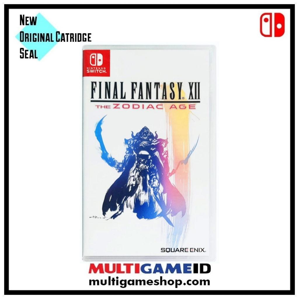 Jual Switch Final Fantasy XII The Zodiac Age Asia ENGLISH Version ...