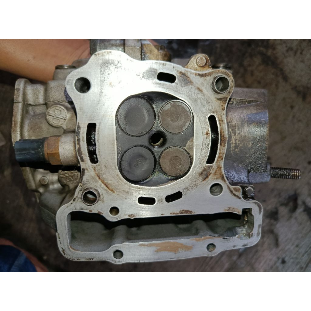 Jual head silinder head honda new cb150 cbr 150 sonic 150 supra gtr k56 ...