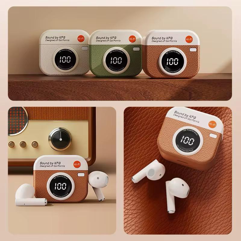 Jual Q86 TWS Bluetooth Kamera Earphone Mini Desain Unik HiFi Bass ...