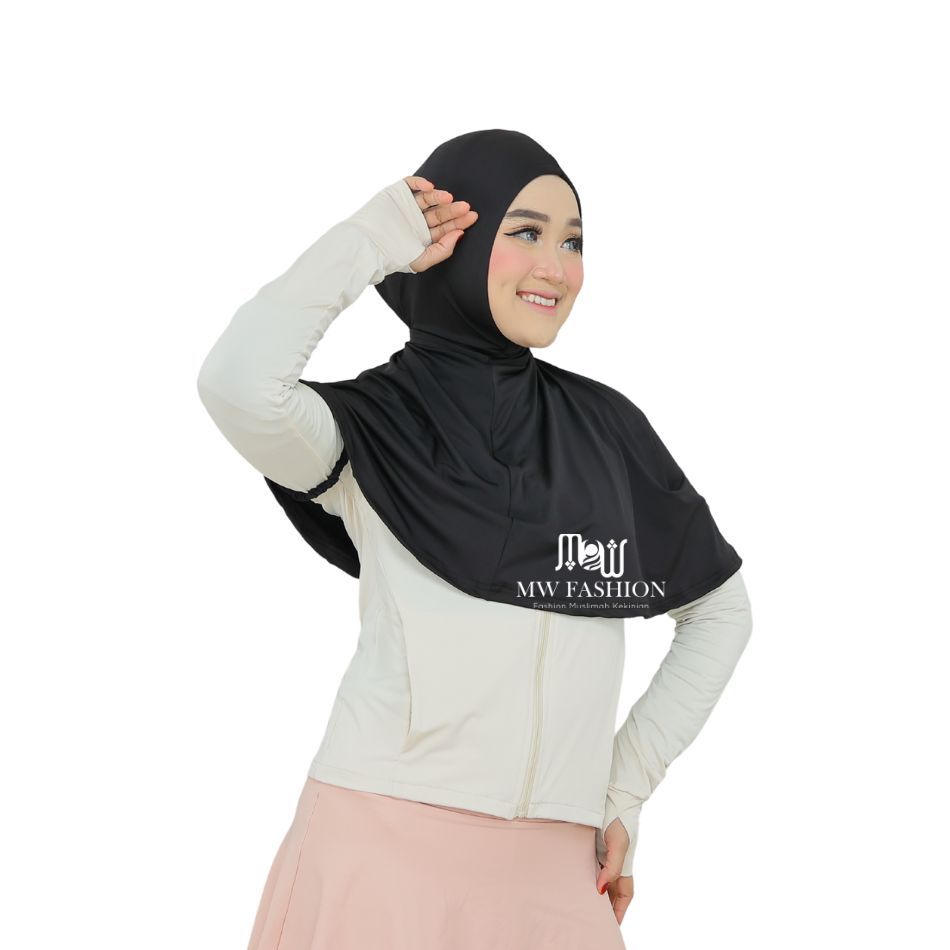 Jual MAWADDAH Hijab Renang Syari Dewasa Jilbab Sport Variasi Lengan ...