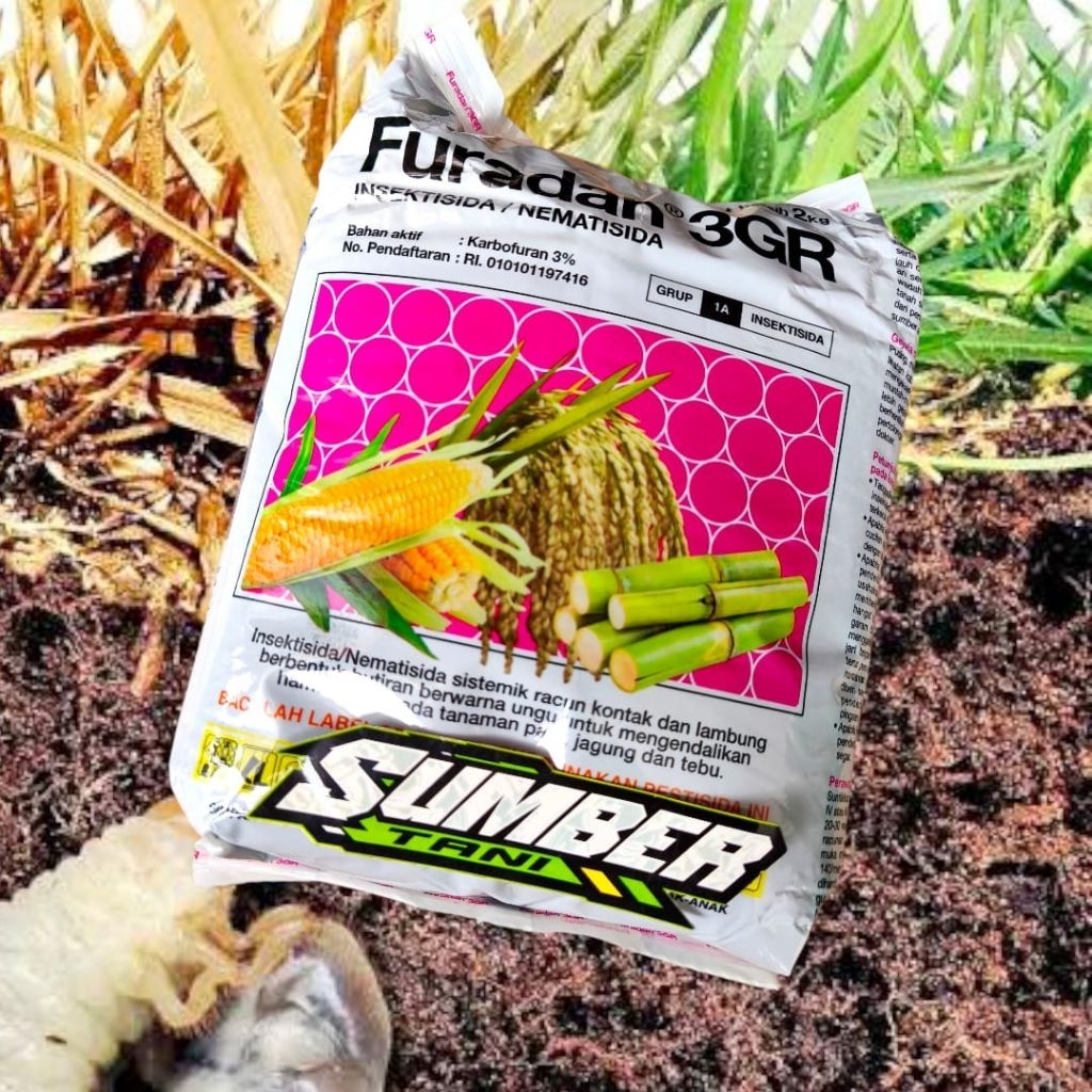 Jual INSEKTISIDA FURADAN 500 1kg 2kg Pembasmi Hama Tanah CACING ULAT ...