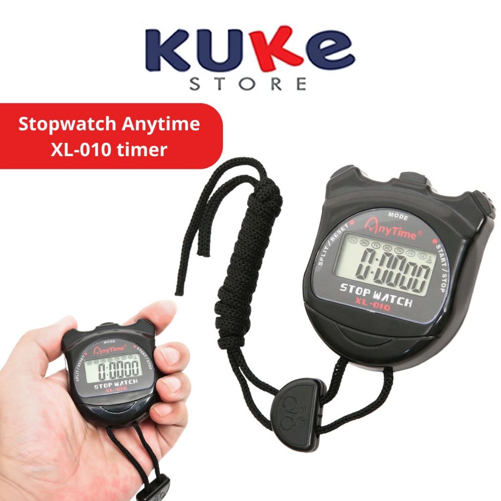Jual KUKE Stopwatch Anytime XL-010 timer / Alat Hitung Waktu XL010 stop ...