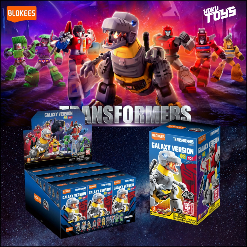 Jual Blokees Transformers Galaxy Version 02 SOS - RANDOM MISTERY BOX ...