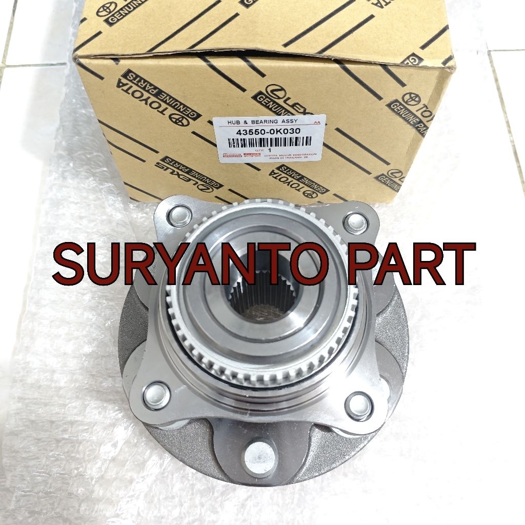 Jual Nap Roda Depan Komplit Hub Bearing Assy Toyota Fortuner Vnt Hilux ...