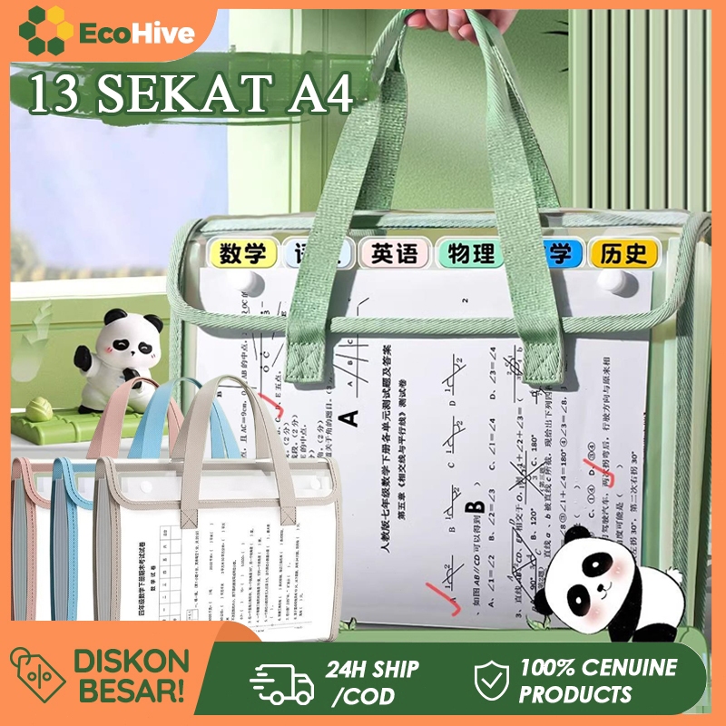 Jual Transparan File Folder Document Bag Tas Dokumen File Tas Berkas ...