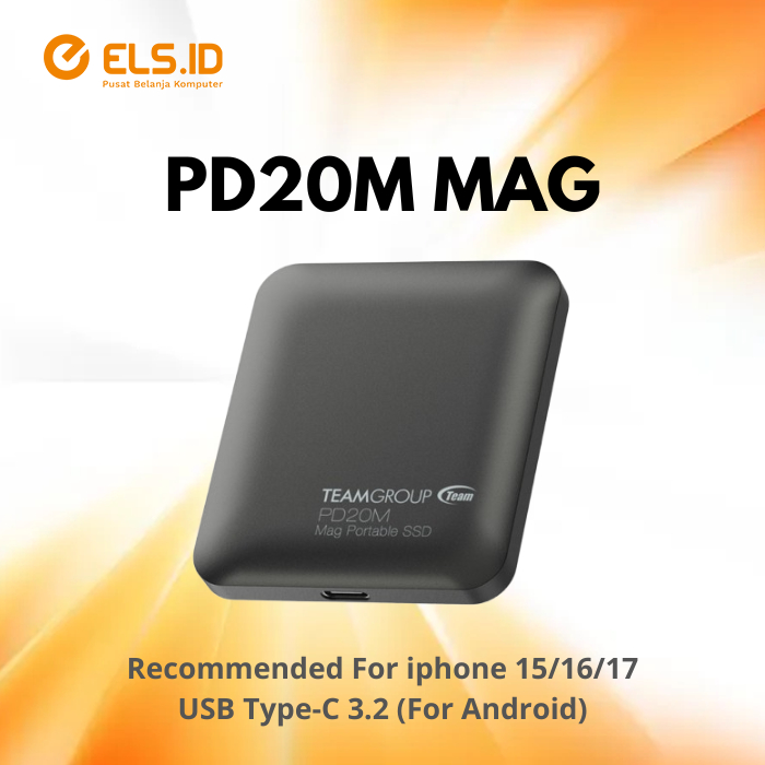 Jual Team PD20M SSD Portable Magsafe External | Shopee Indonesia