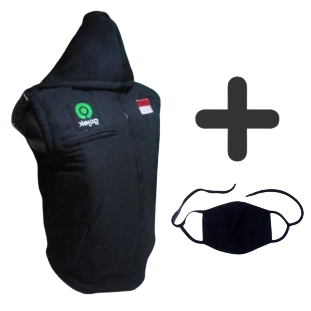 Jual Rompi Motor Anti Angin Go Jek Grabbike Maxim Gelembung Puffer ...