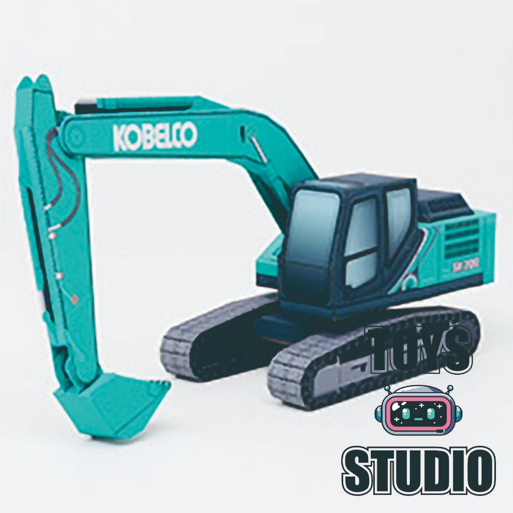 Jual Template Papercraft Model Excavator | Shopee Indonesia