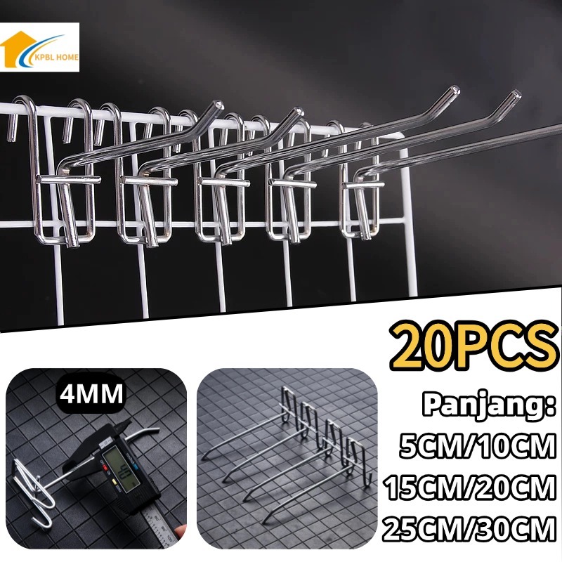Jual 20pcs/Set Cantolan Ram Stainless Steel/ Gantungan Ram /Cantolan ...