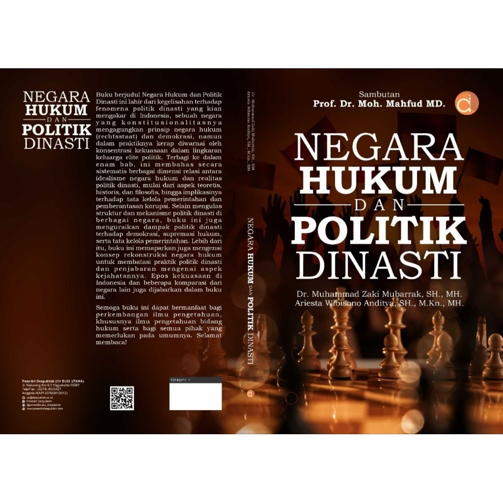 Jual Buku_Negara Hukum dan Politik Dinasti (Muhammad Zaki Mubarrak ...
