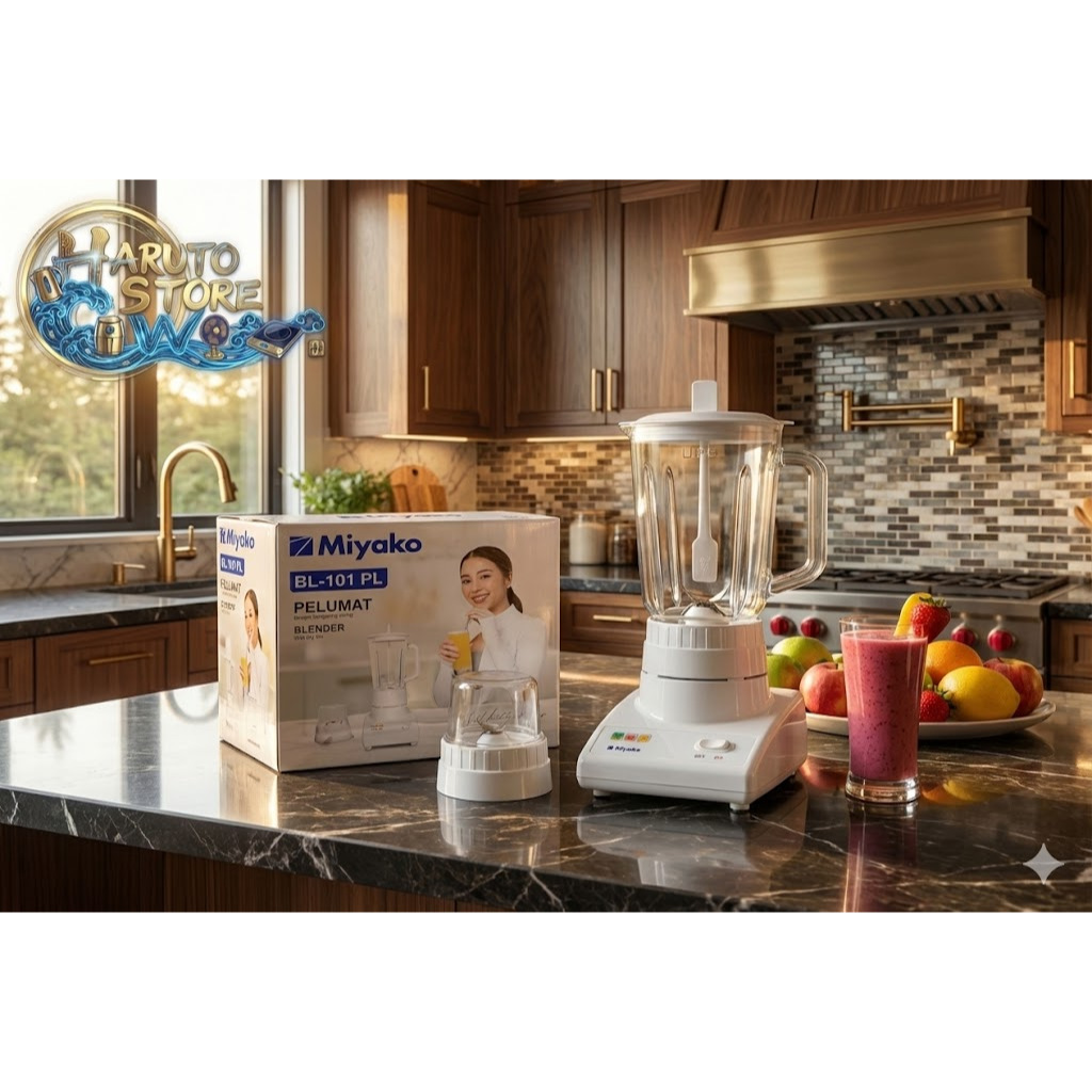 Jual Miyako Blender 2 in 1 BL 101 - PL 1 Liter Plastik / BL-101 PL ...