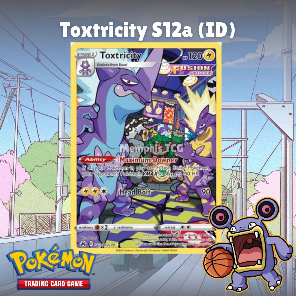 Jual Toxtricity 181/172 AR S12a - Kartu Pokemon TCG Original (ID ...