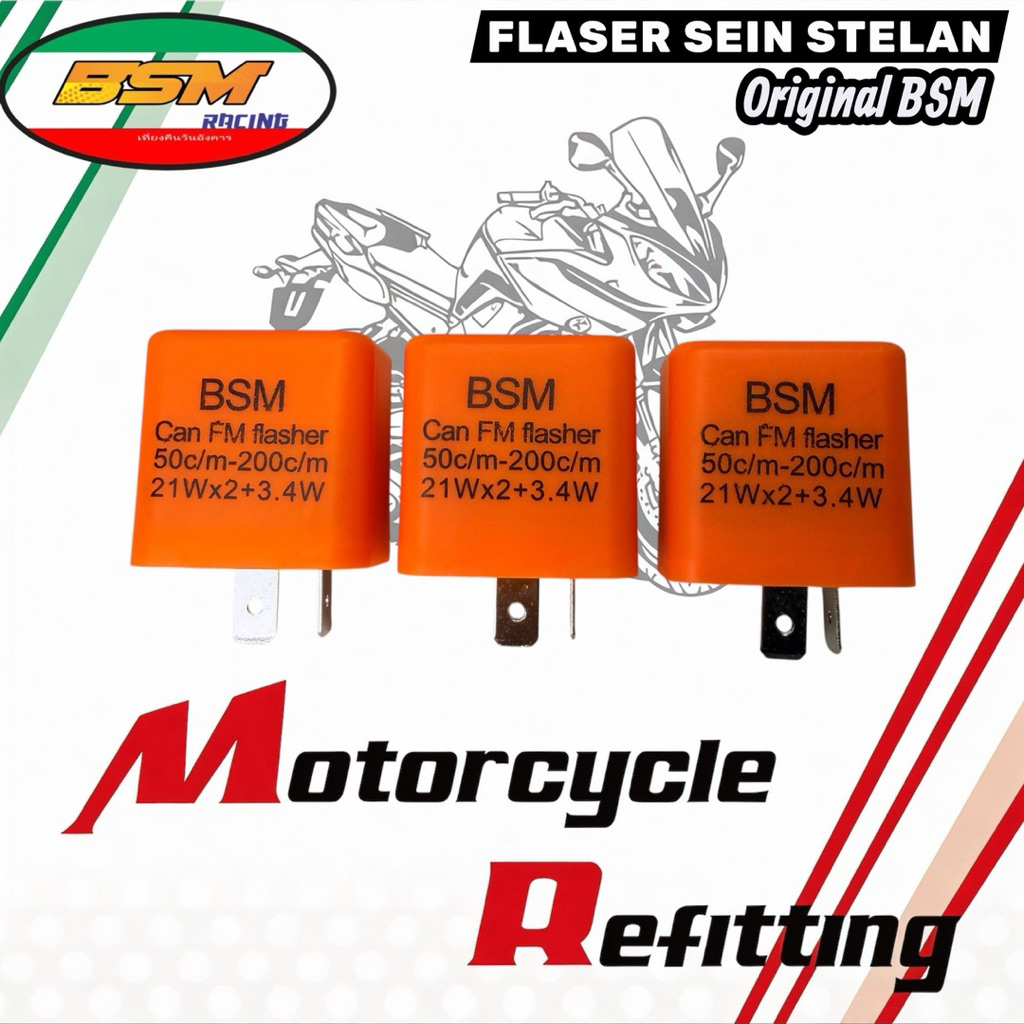 Jual Flaser Sen Led BSM Relay Sign Led BSM RACING PREMIUM | Shopee ...