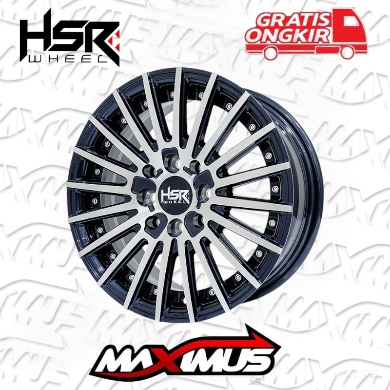 Jual paketan Velg dan ban Racing Mobil Hsr Tandam Ring 14 Lebar 6 ...