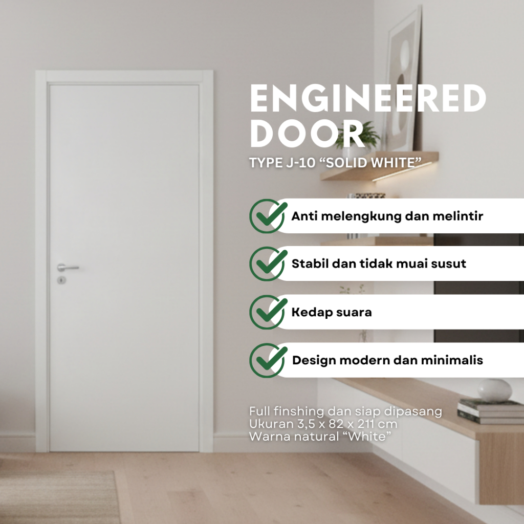 Jual Pintu Kamar & Pintu Ruangan - Pintu Kayu Engineering PVC Sheet ...