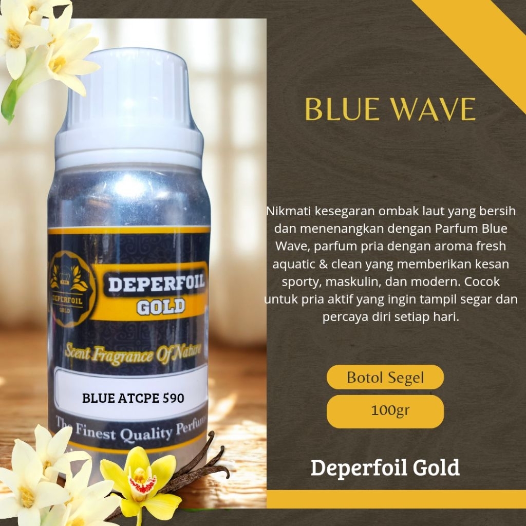Jual Parfum Blue Wave Original – Parfum Pria Fresh Aquatic Clean Tahan ...