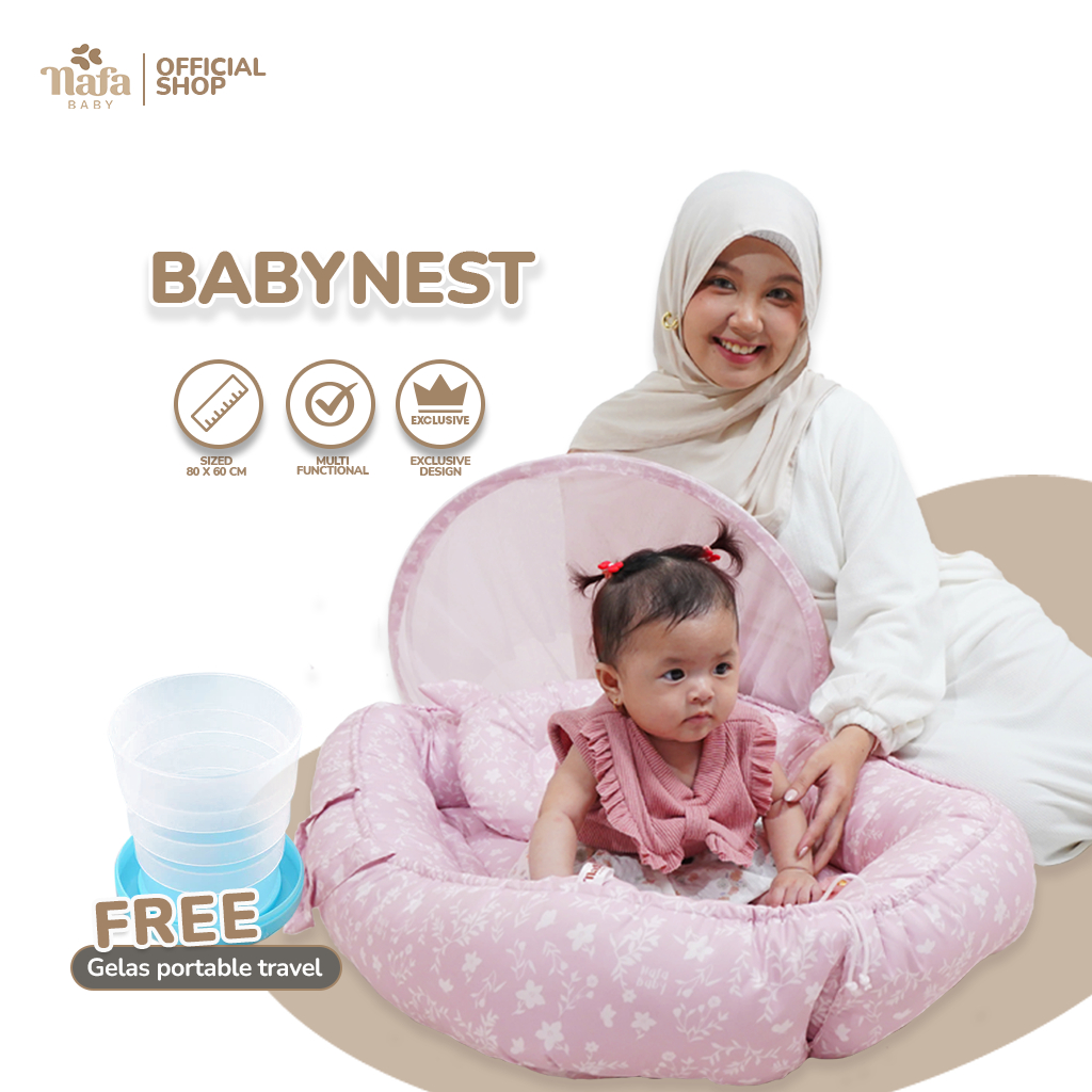 Jual NAFA BABY -Baby Nest Premium Set | Kasur Bayi Empuk & Tebal ...
