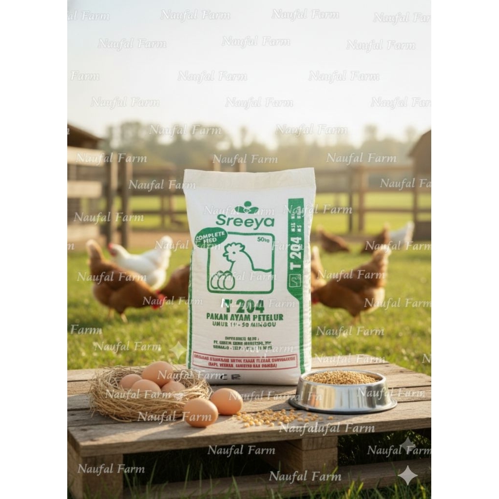 Jual 25kg Pakan Ayam Petelur Layer Sreeya T 204 SR Bandung 25 Kilogram ...