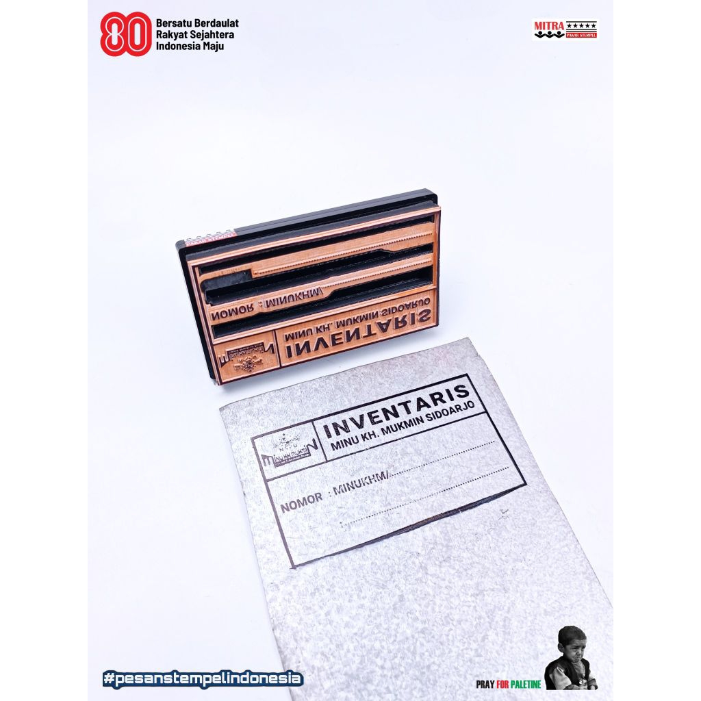 Jual Jual Stempel Inventaris Stempel Penanda Barang Stempel Custom ...