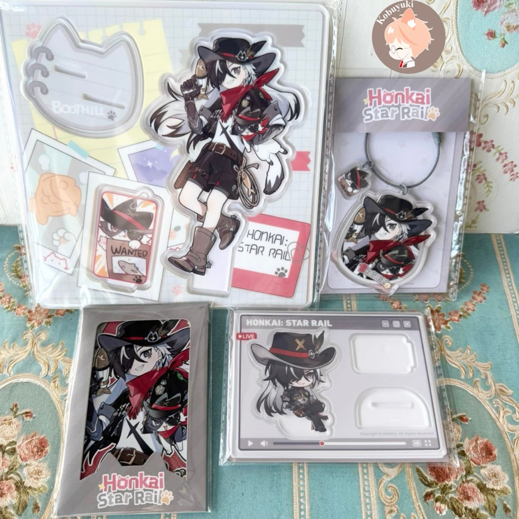 Jual OFFICIAL Boothill Various Merchandise Little cat series merch ...