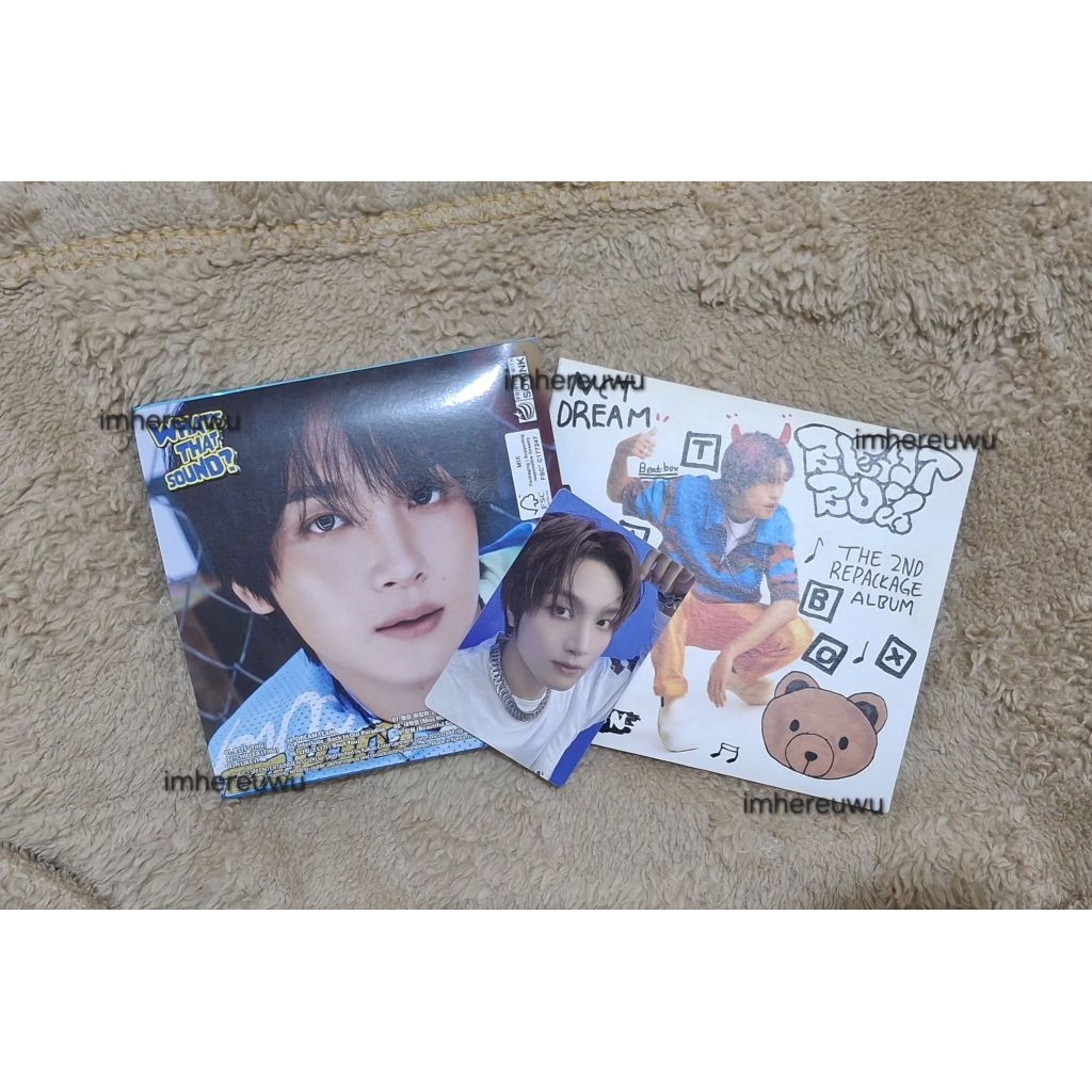Jual UNSEALED DIGIPACK BTTF (Ver. HAECHAN) & BEATBOX NCT DREAM (Ver ...