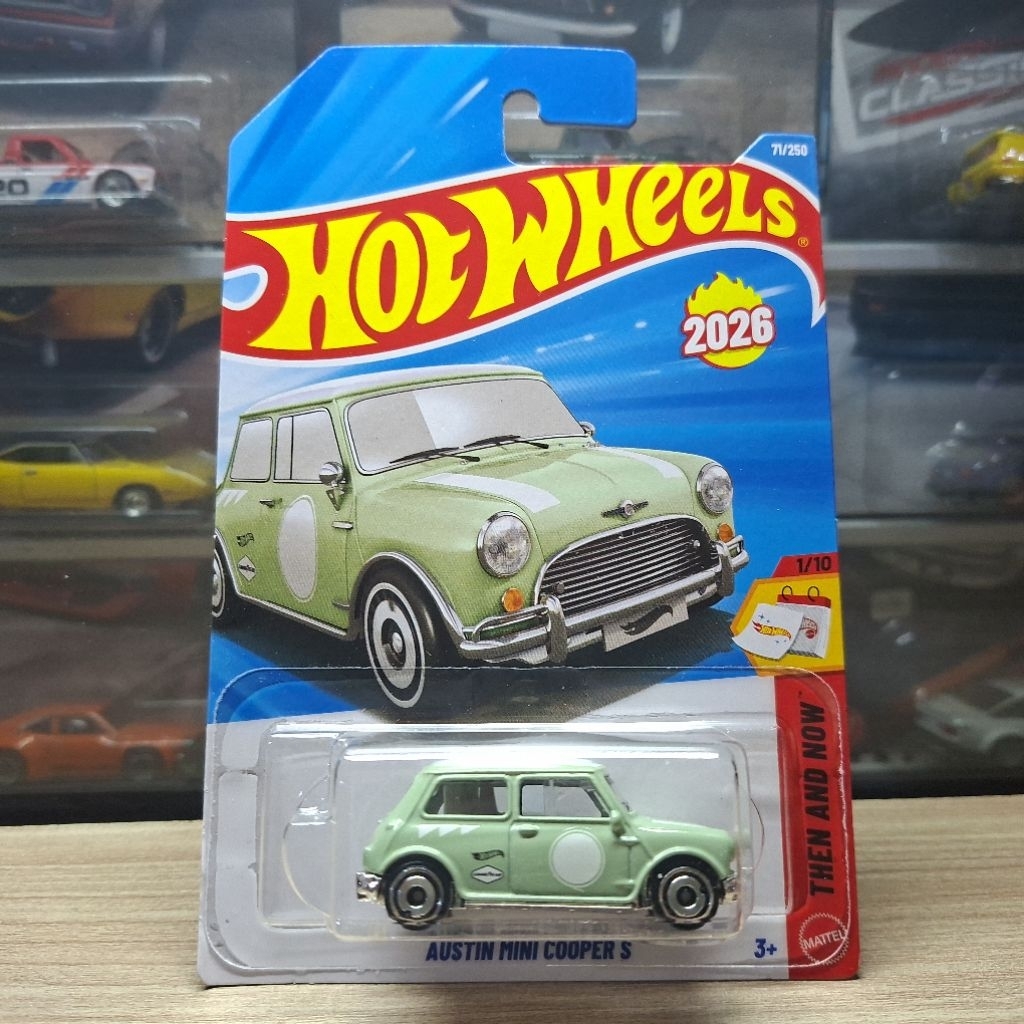 Jual Hot Wheels Austin Mini Cooper S Green C 2026 - Hotwheels Original ...