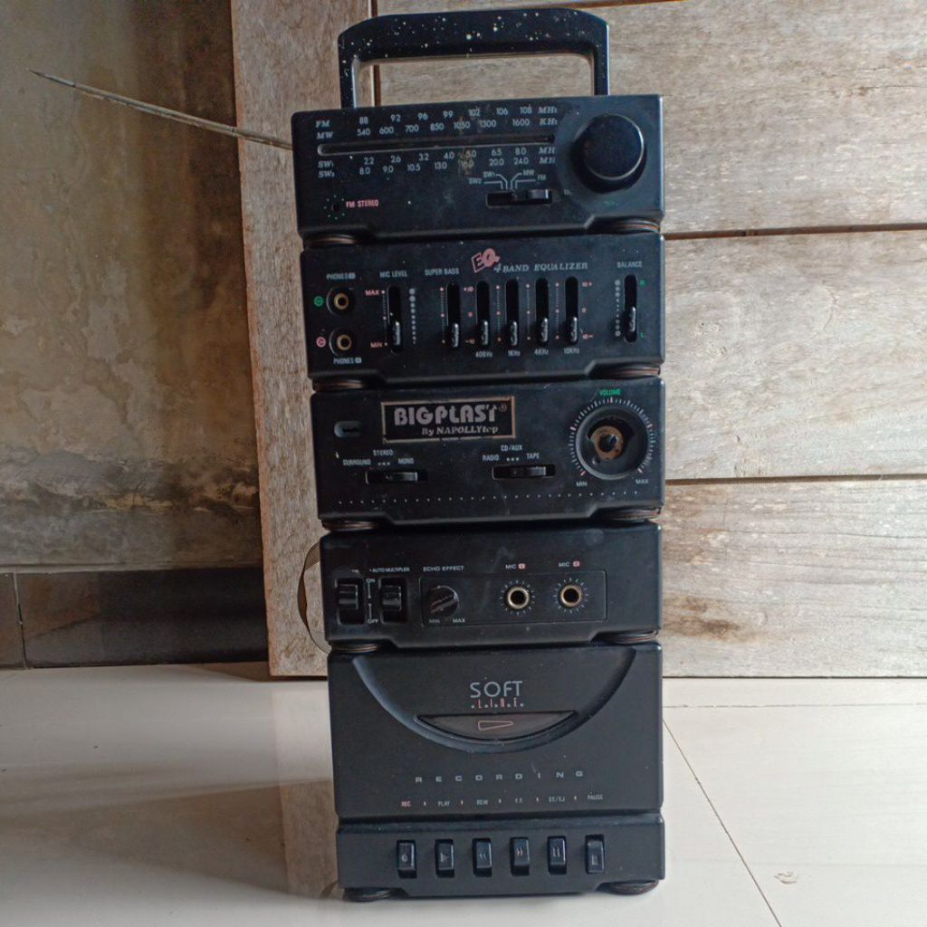 Jual radio tape compo second bigplast by napolly | Shopee Indonesia