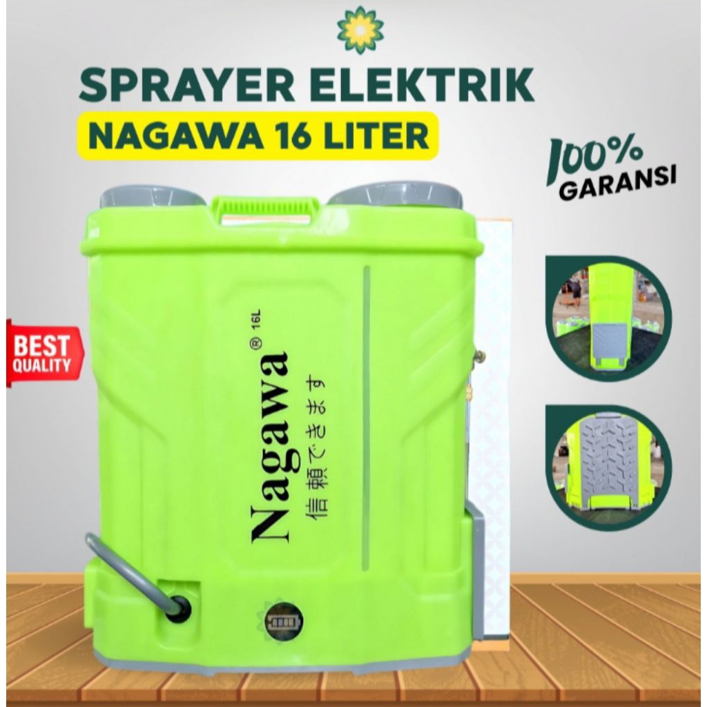 Jual tangki sprayer elektrik NAGAWA,,,,alat semprot elektrik 16 liter ...