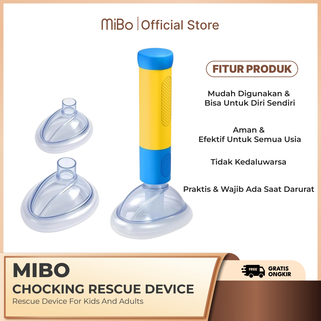 Jual Mibo Choking Rescue Device Alat Penyelamat Tersedak Anak Dewasa ...
