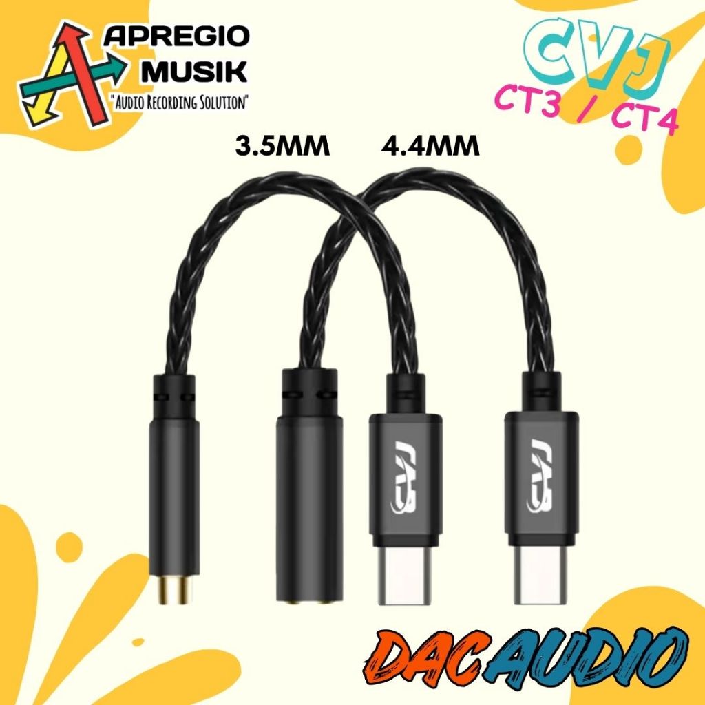 Jual CVJ CT3 CT 3 CT4 CT 4 CX31993 Portable DONGLE DAC AMP Tipe C ke 3 ...