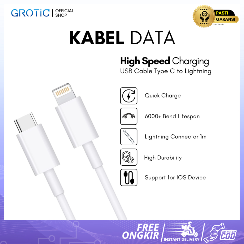 Jual Kabel Charger IPhone Terlengkap & Harga Terbaru April 2026 ...