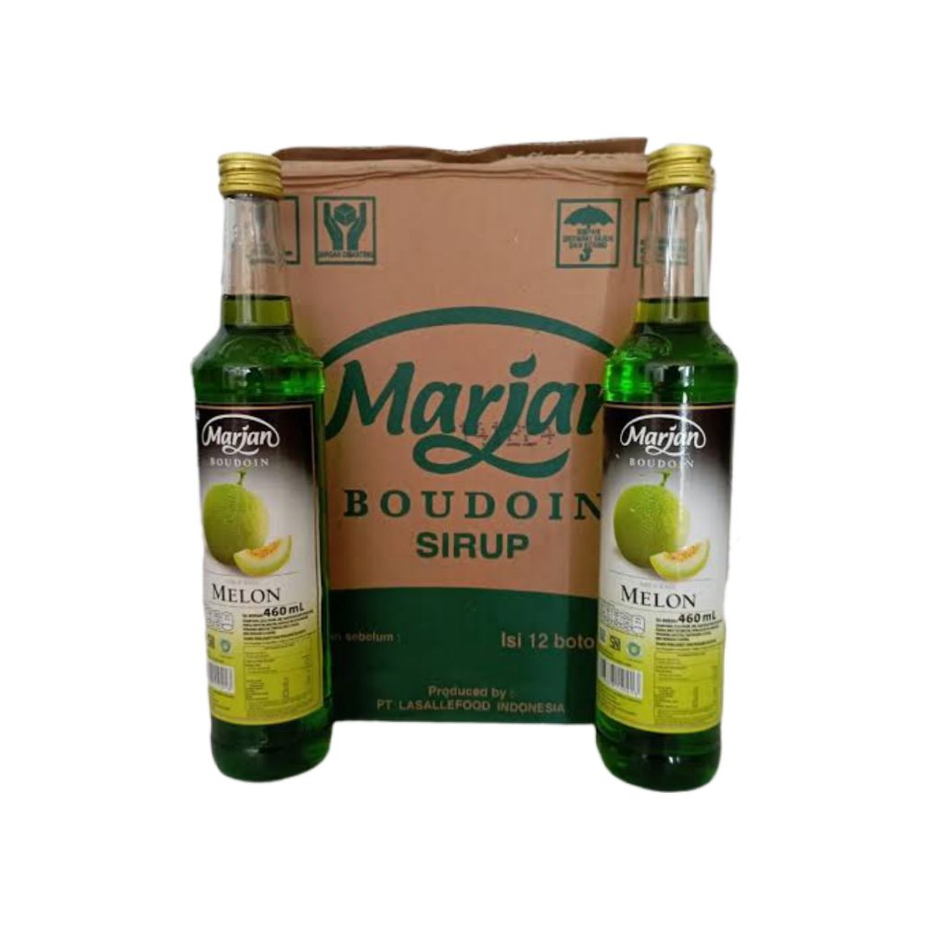 Jual Marjan Sirup Rasa Melon 460ml (1 dus/12 botol) | Shopee Indonesia