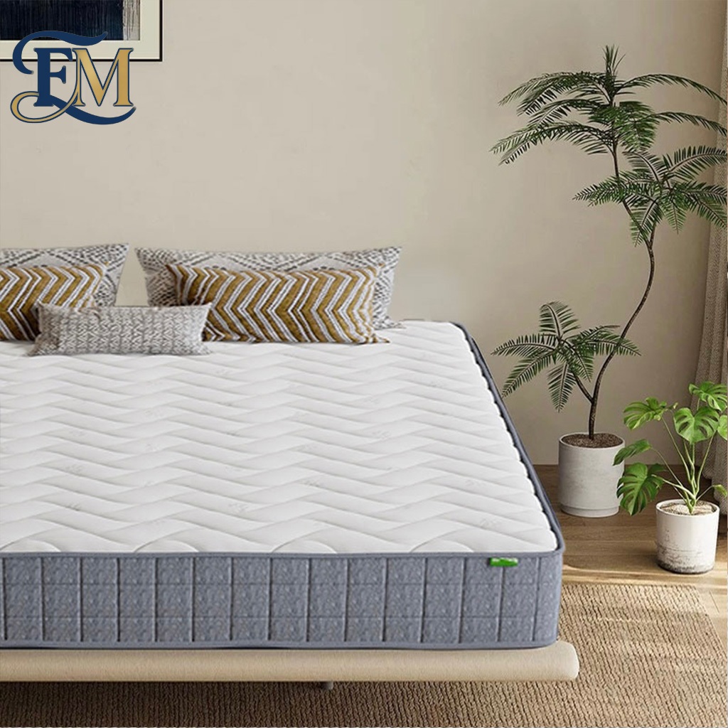 Jual COD Gratis Bantal]kasur springbed 90/180CM tebal 20CM single ...