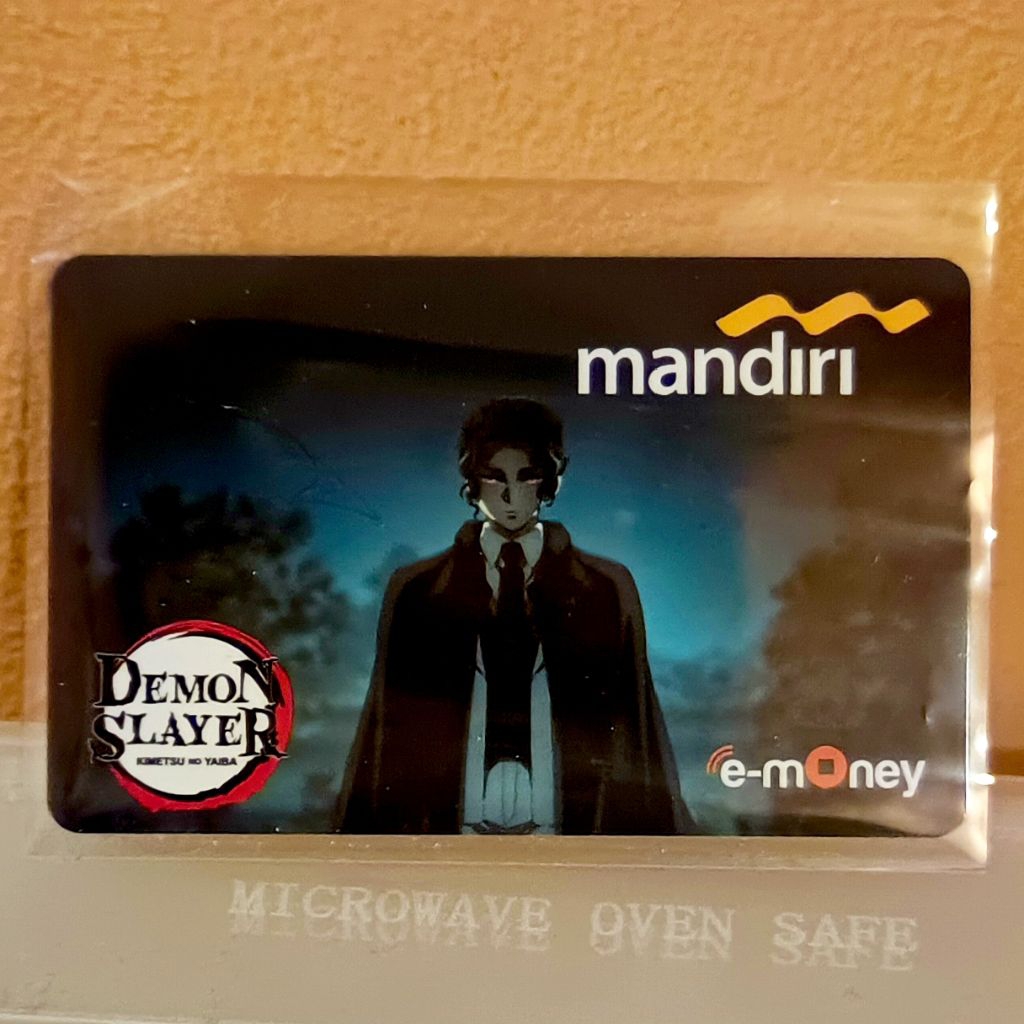 Jual Kartu E-Money Mandiri Demon Slayer (Kimetsu No Yaiba) SECRET Muzan ...