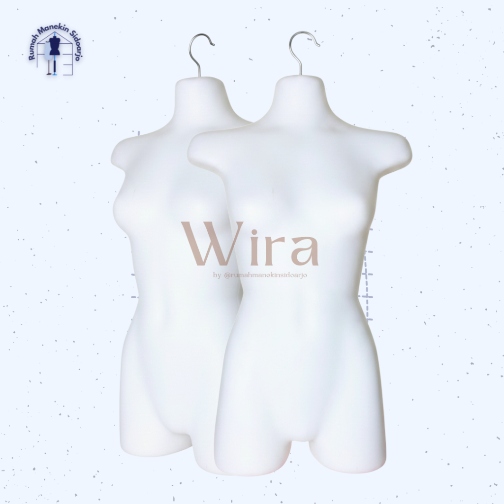 Jual Manekin Body Gantung Wanita Putih Plastik | Patung Dinding Cewek ...
