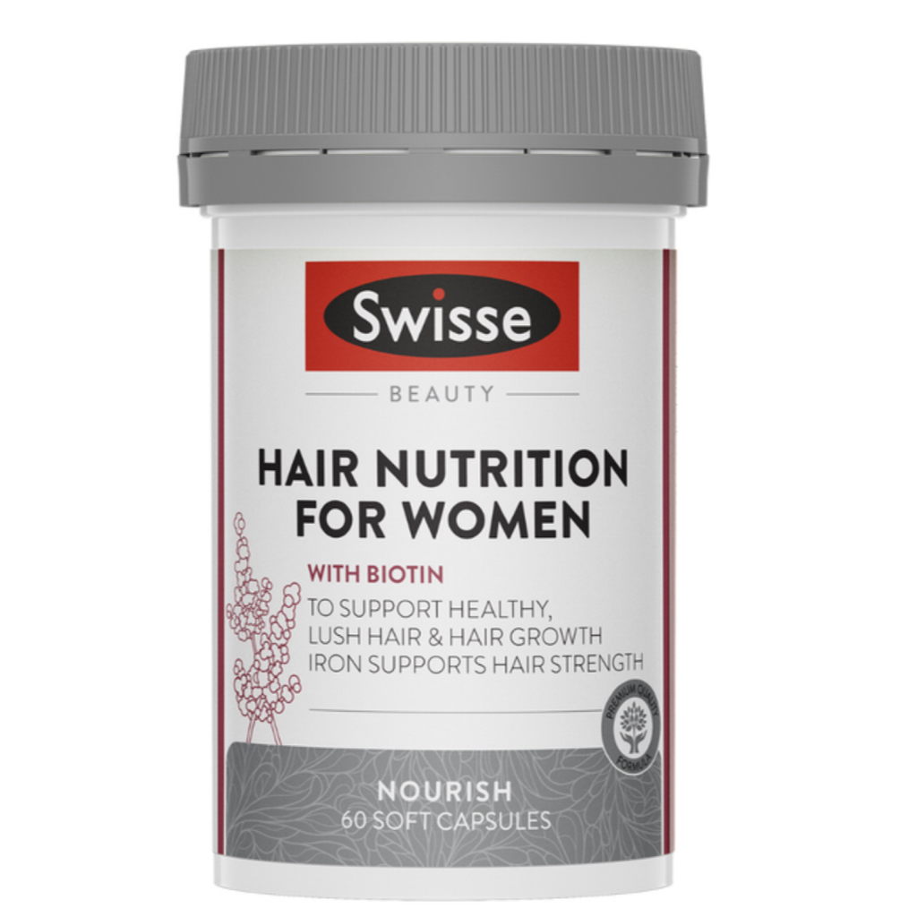 Jual Swisse Ultiboost Hair Nutrition For Women 60 Capsules | Shopee ...