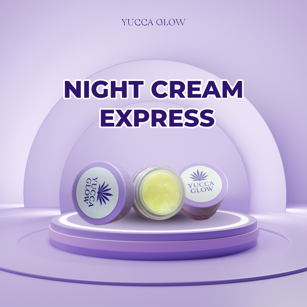 Jual NIGHT CREAM YUCCA GLOW PENGELUPASAN EXPRESS | Shopee Indonesia