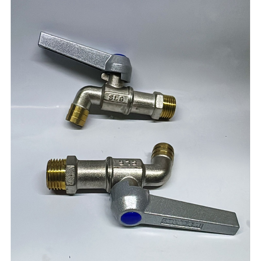 Jual Kran Air Soligen & Siyota Kran Tembok 1/2” Gagang Engkol | Shopee ...