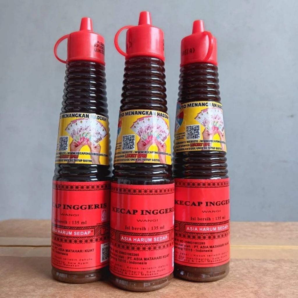 Jual Kecap Inggeris Asia Harum Sedap 135ml Halal | Shopee Indonesia