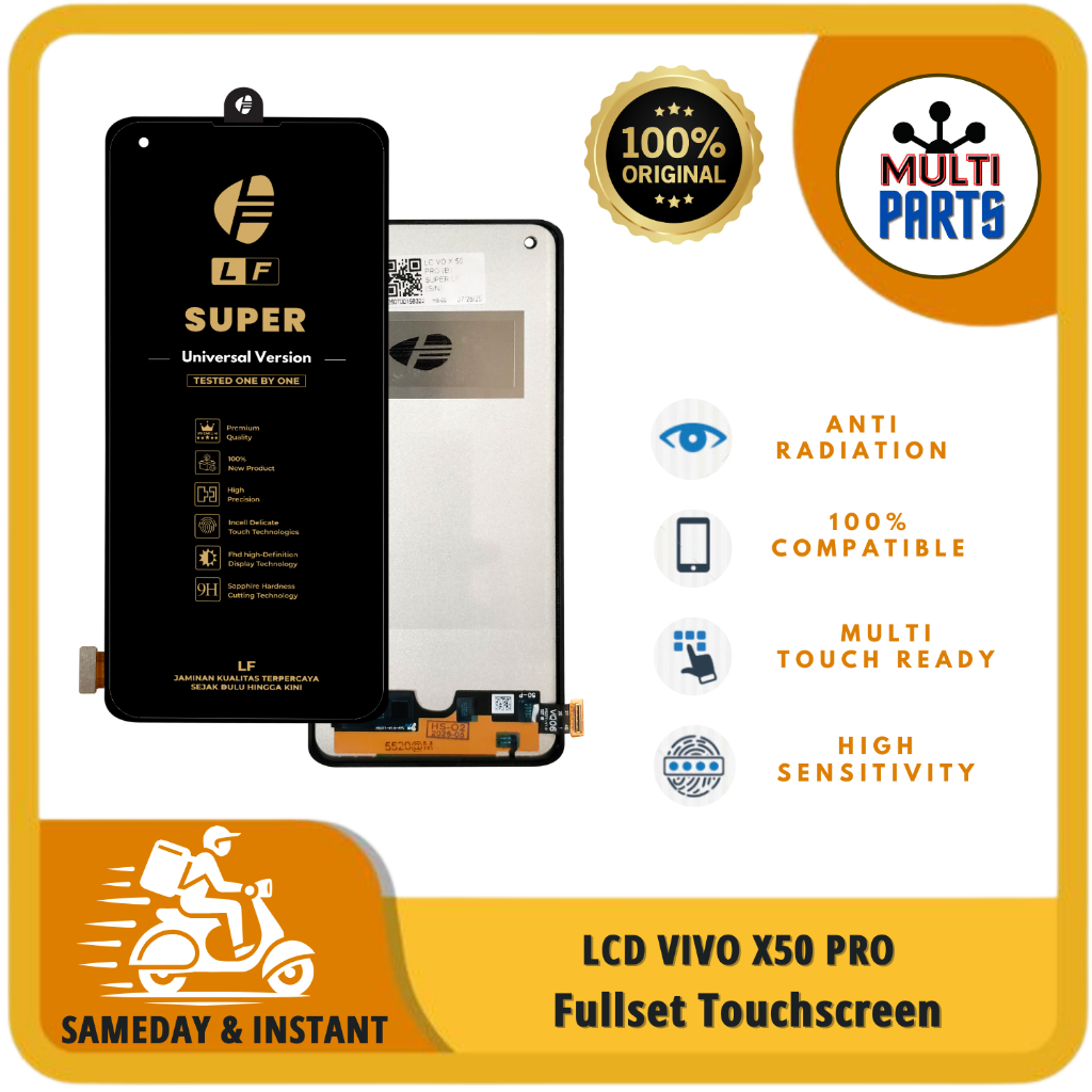 Jual LCD VIVO X50 PRO FULLSET TOUCHSCREEN | Shopee Indonesia