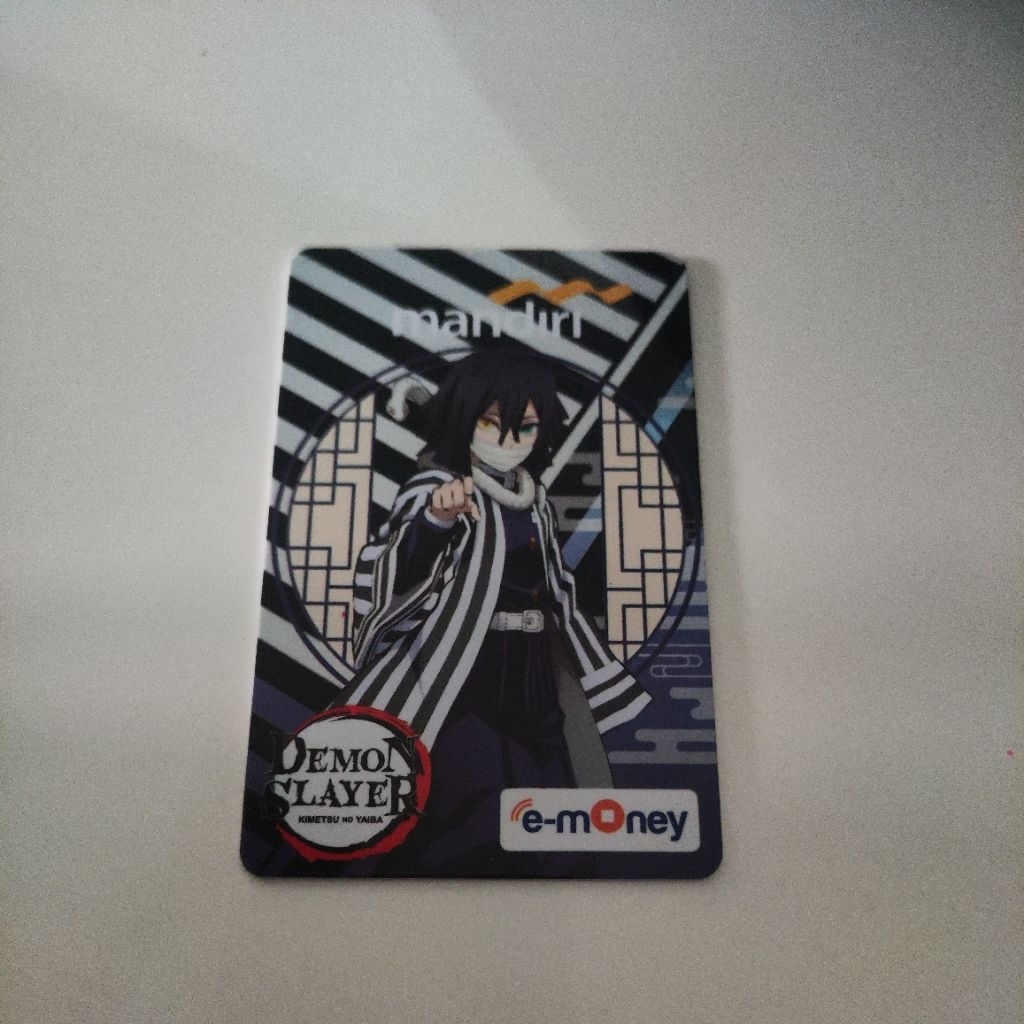 Jual Emoney demon slayer x ebisu cafe obanai iguro | Shopee Indonesia