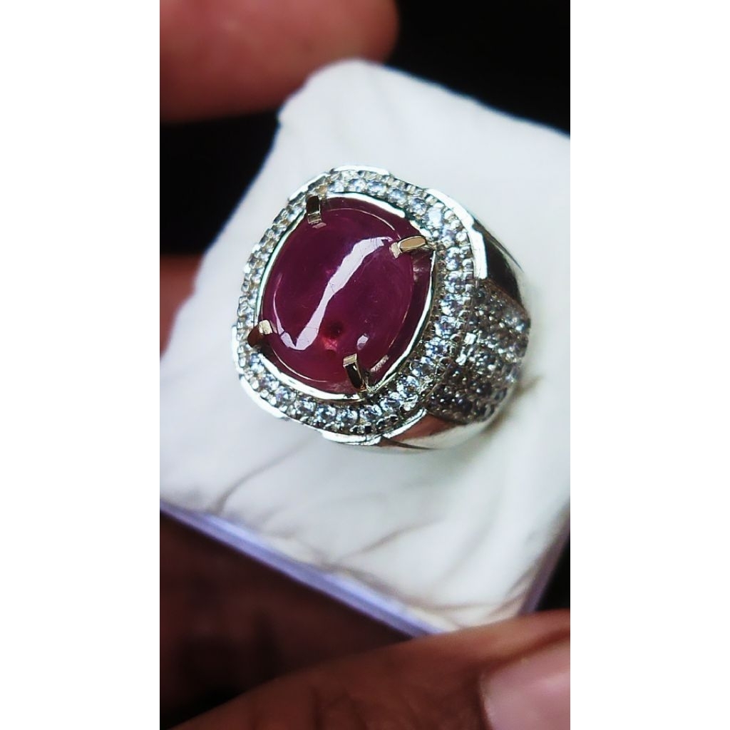 Jual natural rubi (corundum)batu permata asli original garansi 100% ...