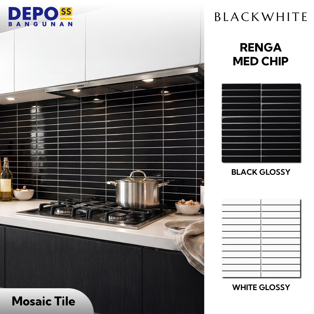 Jual Keramik Mosaik Dinding Kamar Mandi Dapur Mozaik Mozaic Tiles ...